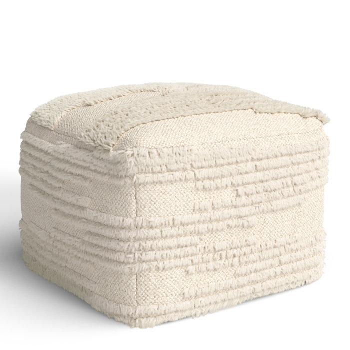 Birch Lane™ Jeanna Upholstered Pouf & Reviews | Wayfair